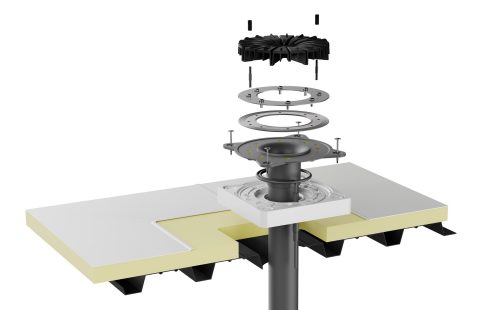 Efficient Siphonic Roof Drainage Systems | Pipelife