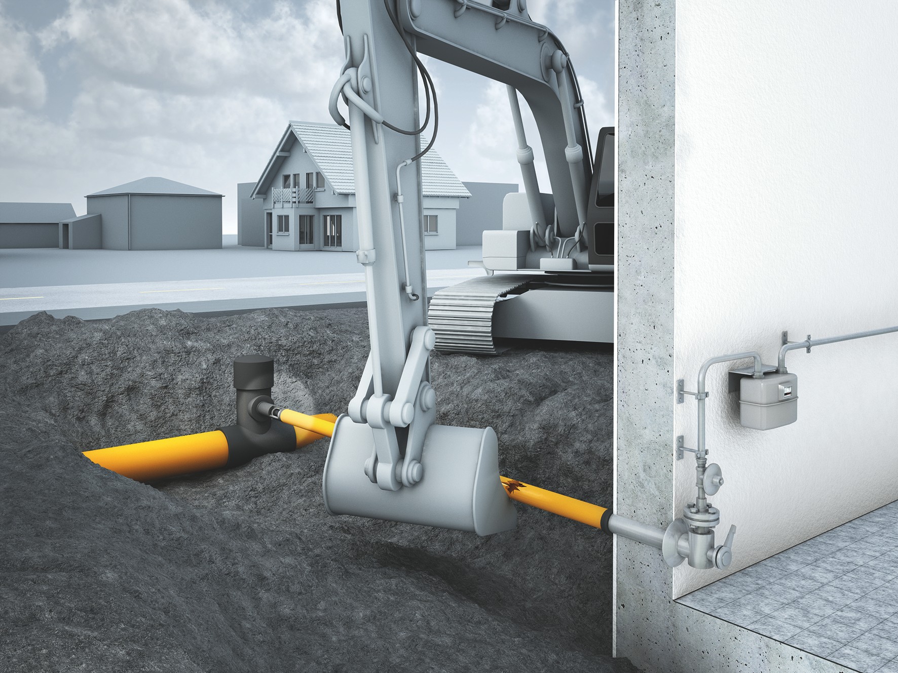 Pipelife Gas-Stop™ Gas Safety For Service Lines | Pipelife