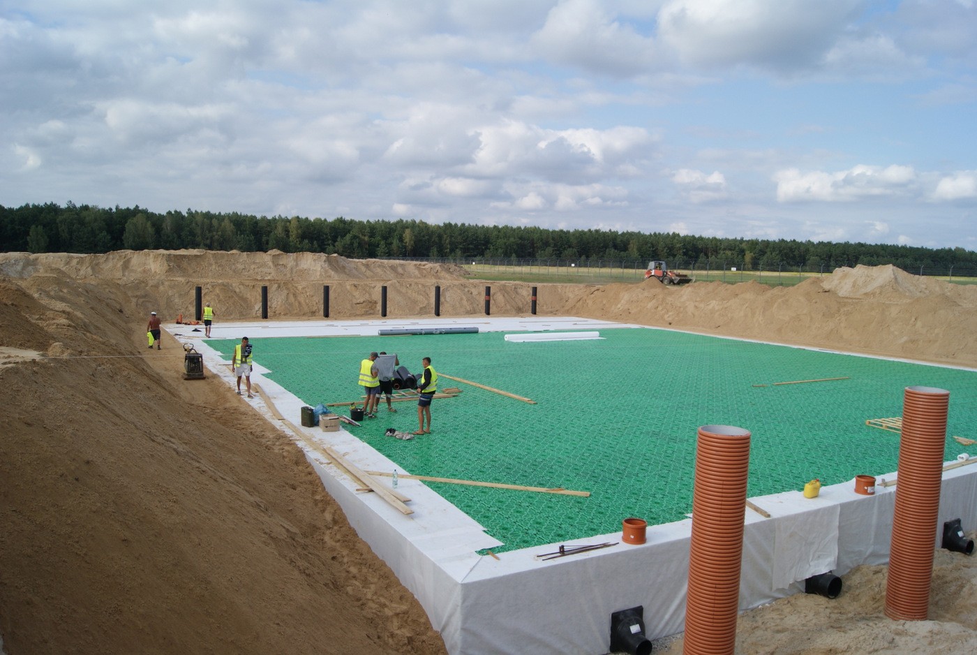 Modular Stormwater Infiltration Systems | Pipelife