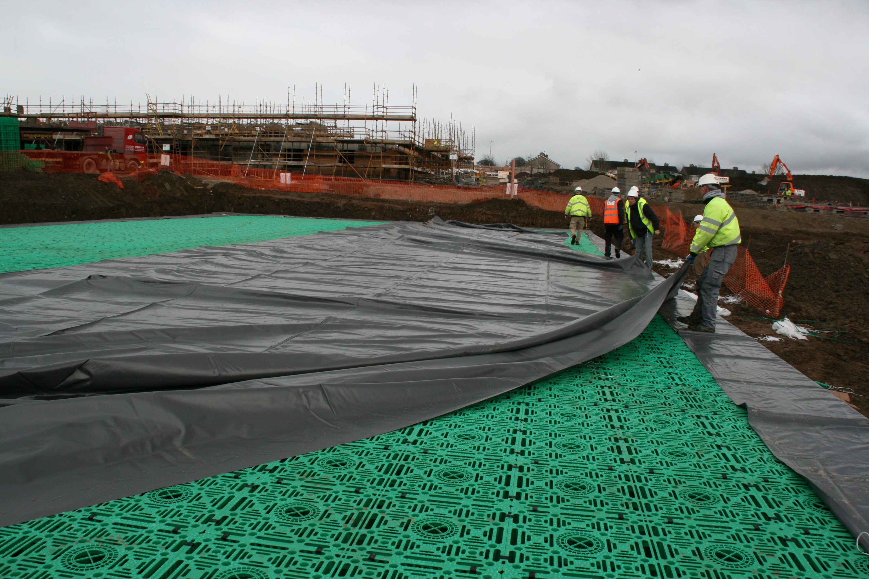 Modular Stormwater Infiltration Systems | Pipelife