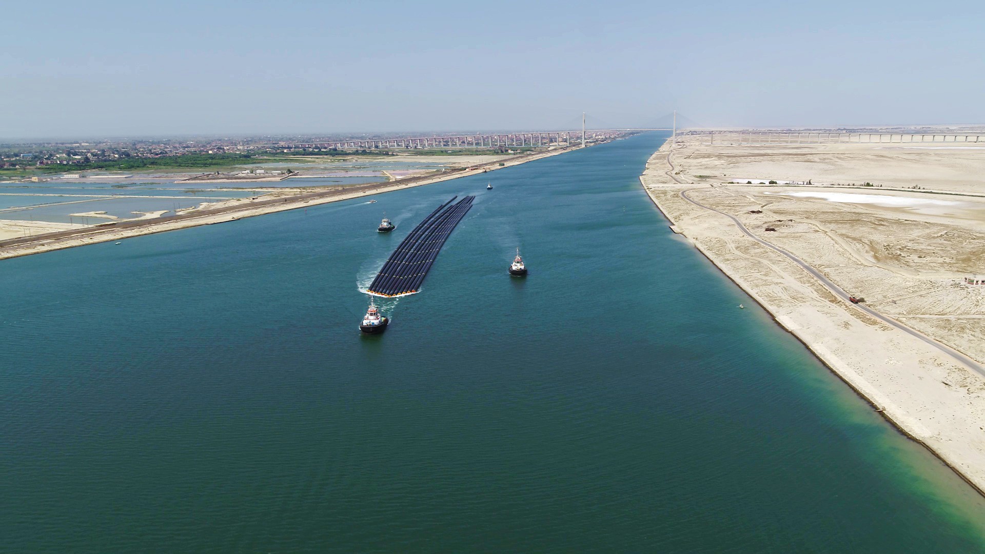 World's Longest Freight Through the Suez | Pipelife