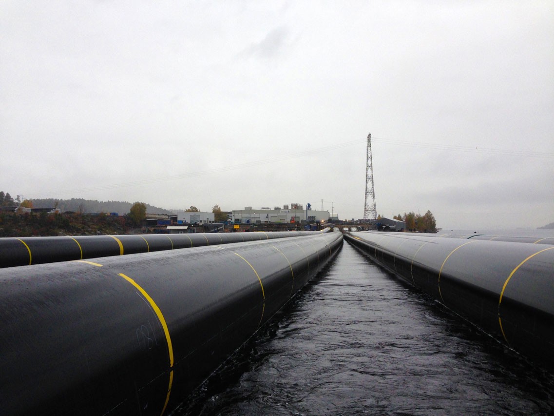 350-meters-long HDPE Pipes for Seawater Cooling | Pipelife
