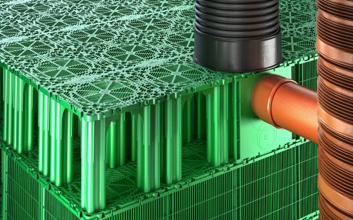 Modular Stormwater Infiltration Systems | Pipelife