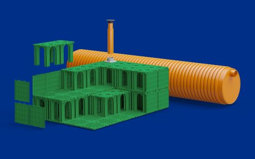 High-Capacity Stormwater Attenuation Tanks | Pipelife