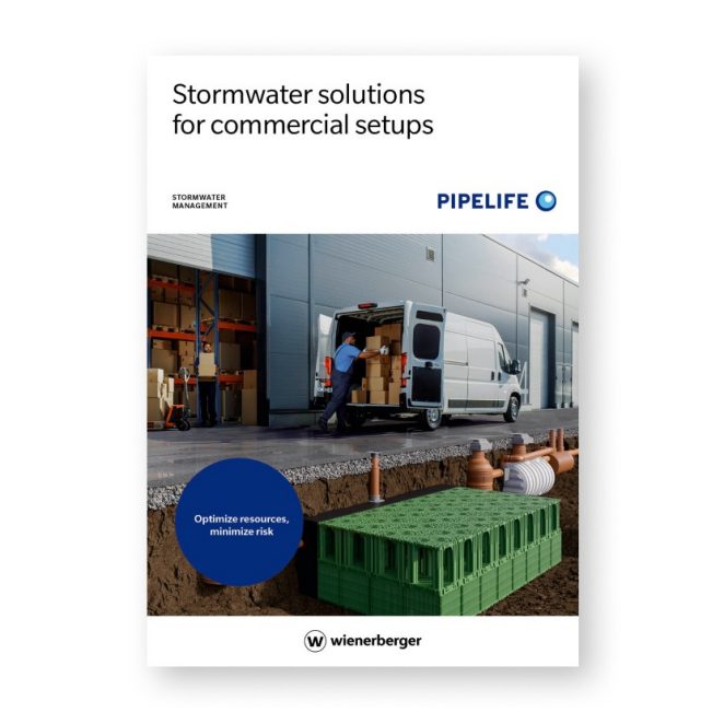 Modular Stormwater Infiltration Systems | Pipelife