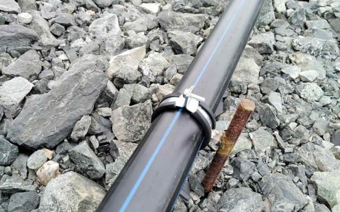 PE 100-RC DN63 pipes in Antarctica | Pipelife